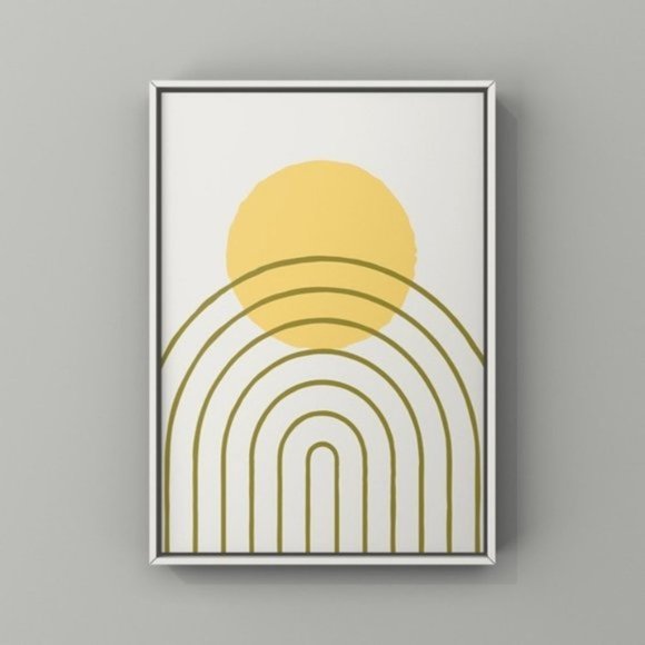 Triad Art & Design | Art | Minimalist Mid Century Modern Abstract Art ...